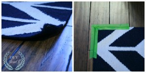 How to Flatten an Area Rug Using FrogTapeDIY Show Off ™ – DIY ...