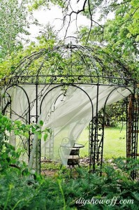 Grape Arbor Gazebo Makeover - DIY Show Off ™ - DIY Decorating and Home ...