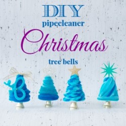 Easy Ornament Craft - Pipecleaner Christmas Tree Bells - DIY Show Off ...