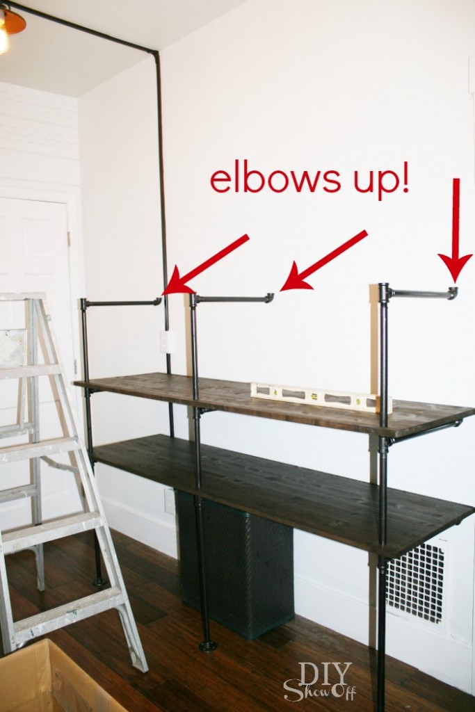 Tips for Making a DIY Industrial Pipe Shelving Unit - Page 2 of 2 - DIY ...
