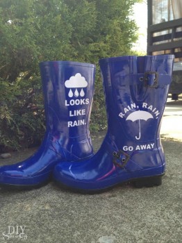 Decorate Your Rain Boots! - DIY Show Off ™ - DIY Decorating and Home ...