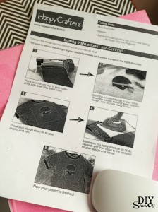 Glitter Iron On Vinyl Decal Tutorial - DIY Show Off ™ - DIY Decorating ...