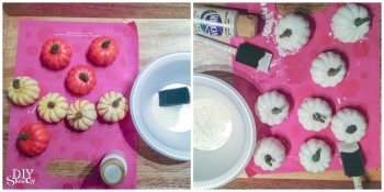 Monogrammed Mini Pumpkins - DIY Show Off ™ - DIY Decorating and Home ...