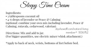 DIY Sleepy Time Cream RecipeDIY Show Off ™ – DIY Decorating and Home ...