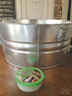 Metallic Striped Christmas Tree TubDIY Show Off ™ – DIY Decorating and ...