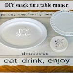 Snack Time Table RunnerDIY Show Off ™ – DIY Decorating and Home ...