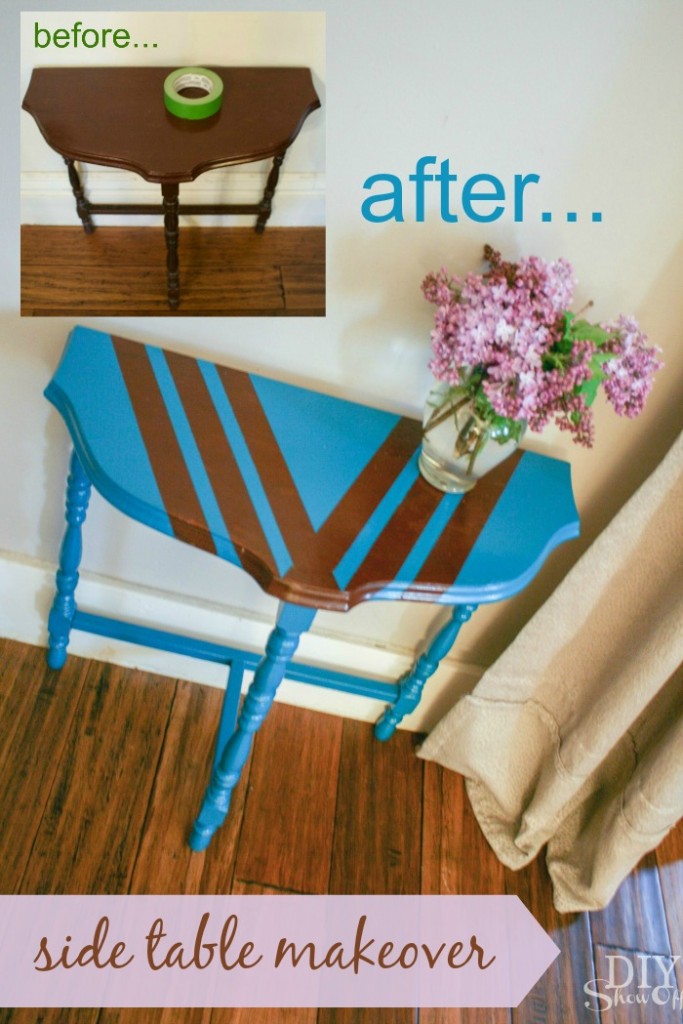 Side Table MakeoverDIY Show Off ™ – DIY Decorating and Home Improvement ...