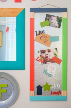 Personalized Magnetic Artwork Display - DIY Show Off ™ - DIY Decorating ...