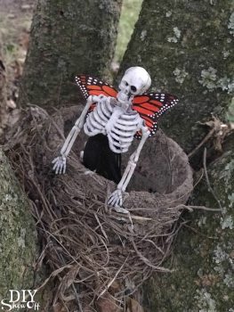 DIY Halloween Fairy Fashion Inspired Skeleton Couture Tutorial - DIY ...