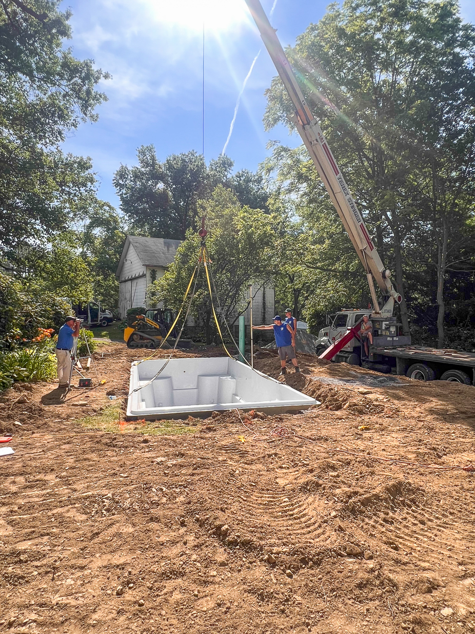 Everything We Learned about Swimming Pool InstallationDIY Show Off ...