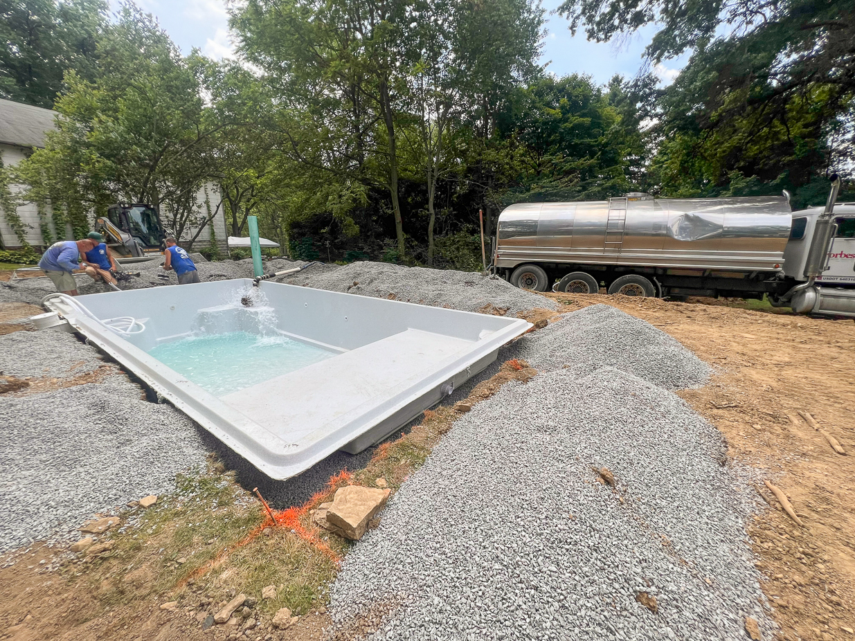 Everything We Learned about Swimming Pool InstallationDIY Show Off ...