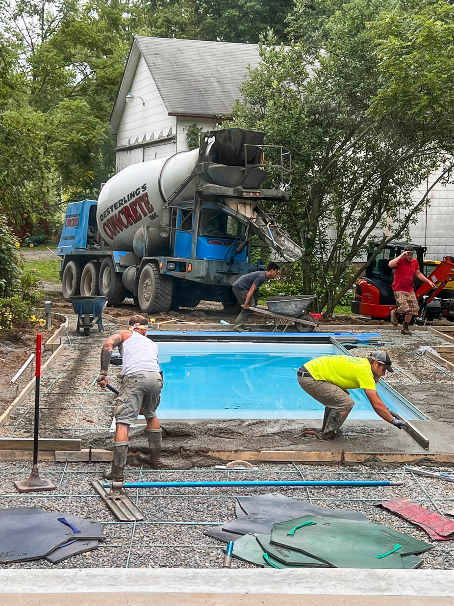 Everything We Learned about Swimming Pool InstallationDIY Show Off ...